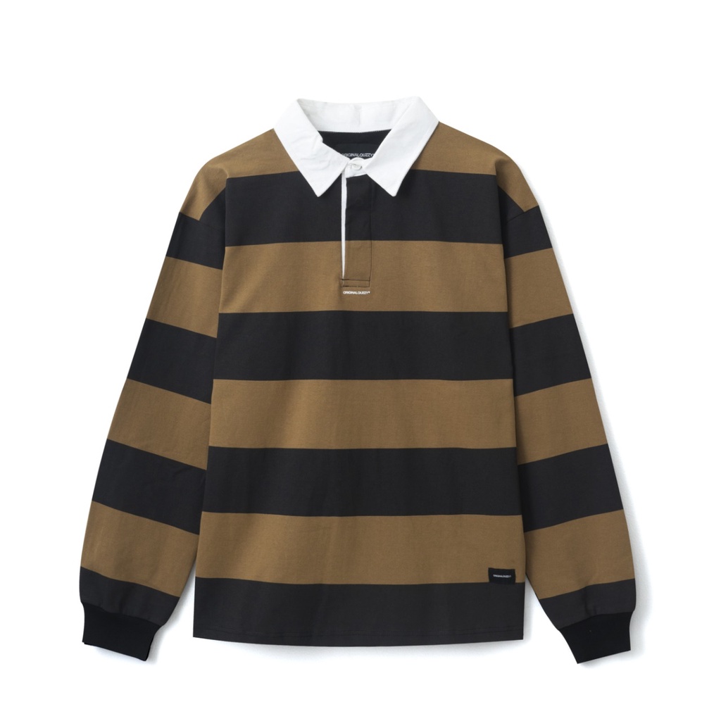 Jual STRU BROWN RUGBY SHIRT | Shopee Indonesia