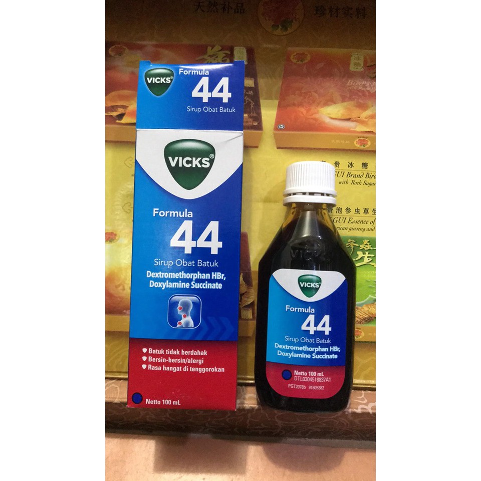 Jual Vicks Formula 44 Sirup Obat Batuk 100 ML | Shopee Indonesia
