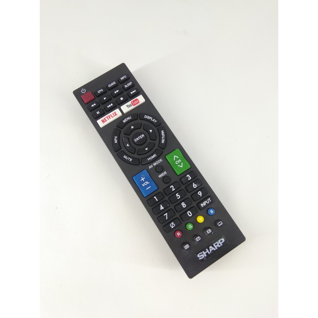 Remot Remote TV Sharp Aquos LCD LED Smart TV GB275WJSA | Shopee Indonesia