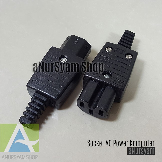 Jual Jack AC Power Supply Komputer / Socket AC Komputer / Colokan Komputer Indonesia|Shopee ...