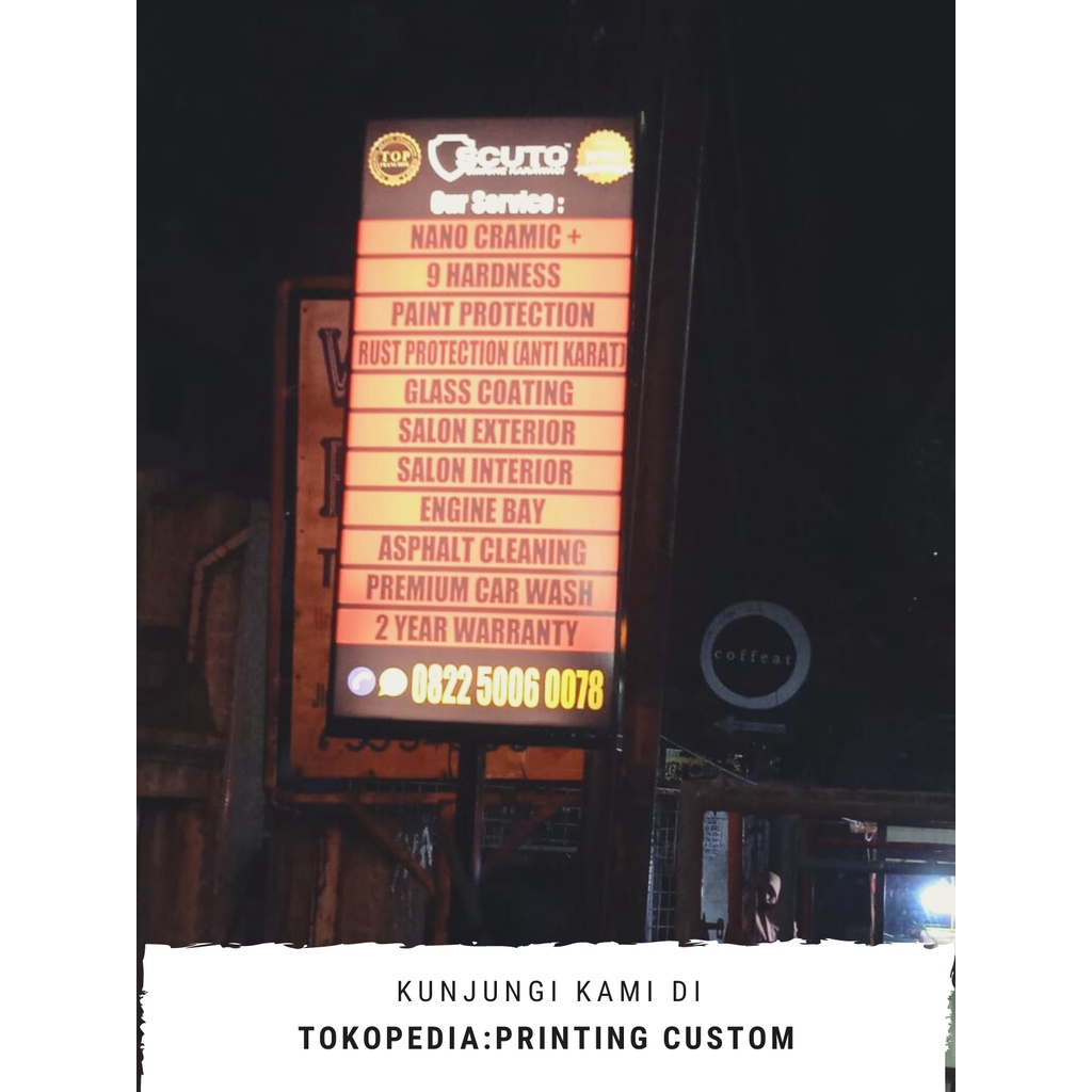 Harga Neon Box Custom Besi Terbaru Juni 2024 |BigGo Indonesia