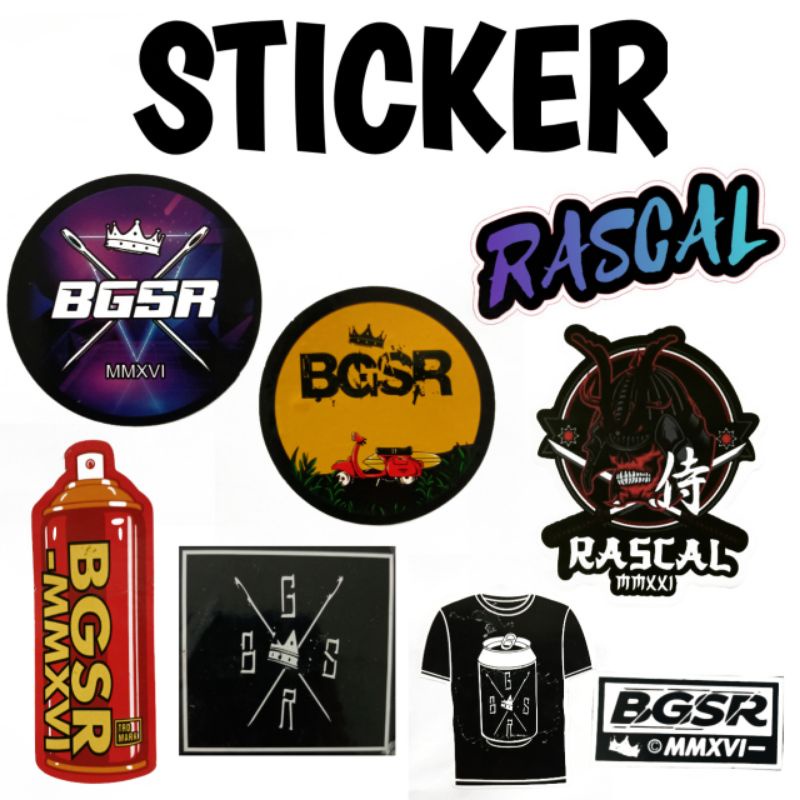 Jual Stiker Brand - Stiker | Shopee Indonesia
