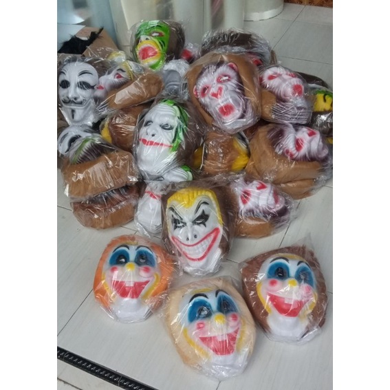 Jual TOPENG ( ISI 20 ) TOPENG KARAKTER | Shopee Indonesia