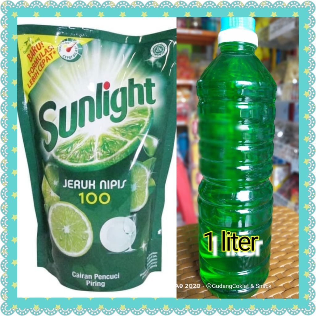 Jual SUNLIGHT Sabun cuci piring 1 liter | Shopee Indonesia