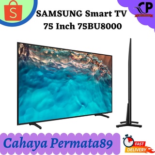 Jual SAMSUNG 75BU8000 Smart TV 75 Inch Crystal UHD 4K BU8000 UA75BU8000KXXD | Shopee Indonesia