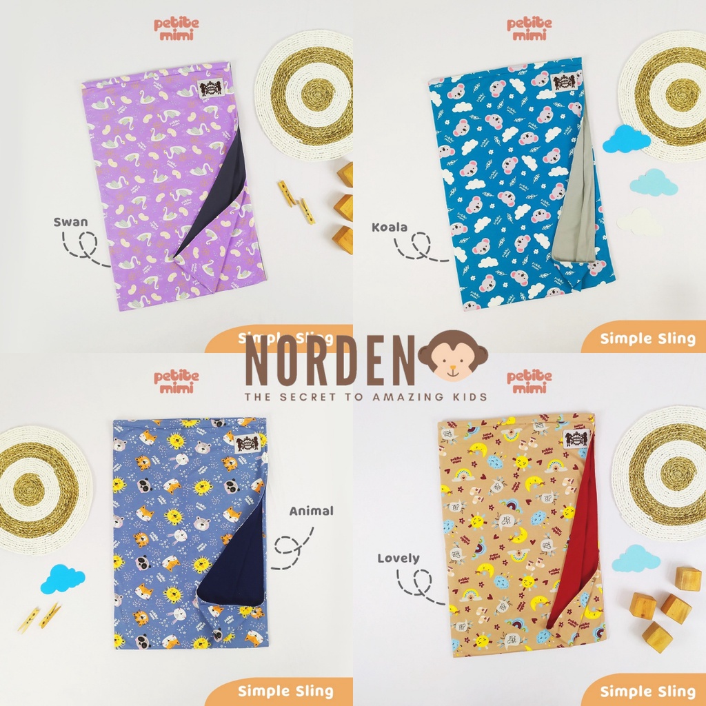 Jual Petite Mimi Geos Sling Motif 2 Lapis - Gendongan Kain [Part 1 ...