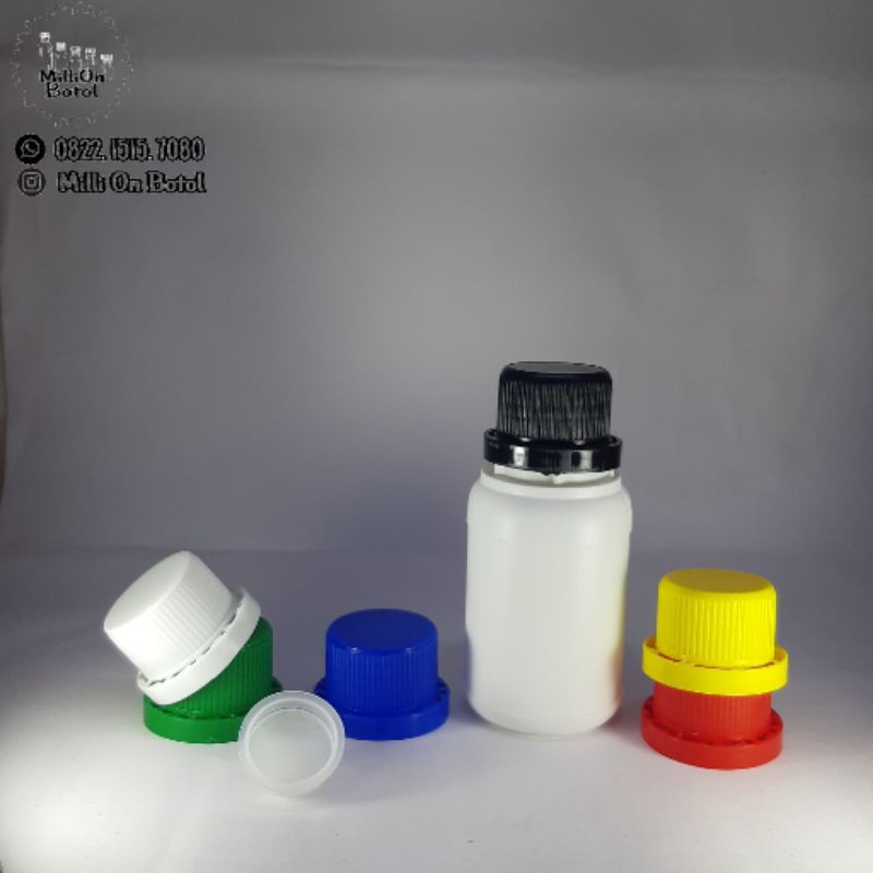 Jual Botol Labor 100 ml / Botol Agro 100ml / Botol Kapsul / Botol Obat ...