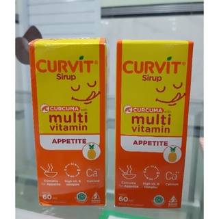 Jual CURVIT SYRUP 60ML | CURVIT MULTIVITAMIN SYRUP | Shopee Indonesia