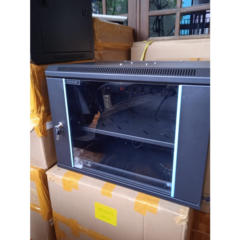 Jual SUPER MURAH - WALLMOUNT RACK 8U DEPTH 450MM FREE TATAKAN SURABAYA ...