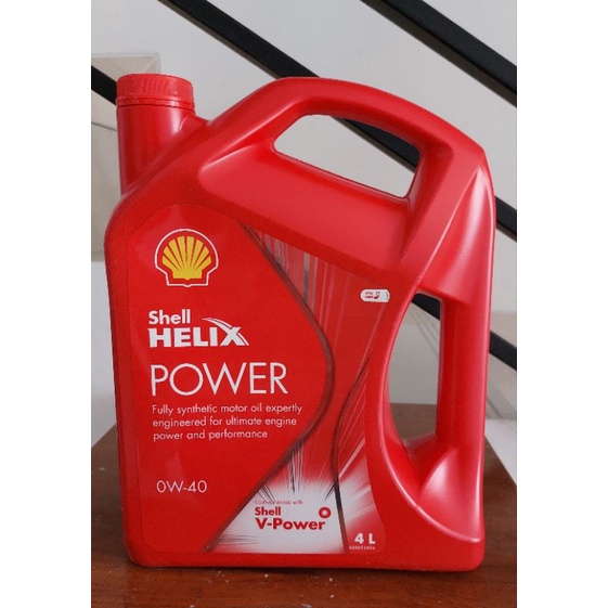 Jual Oli Shell Helix Power SN Plus A3 B4-16 Fully Synthetic 0W-40 4L ...