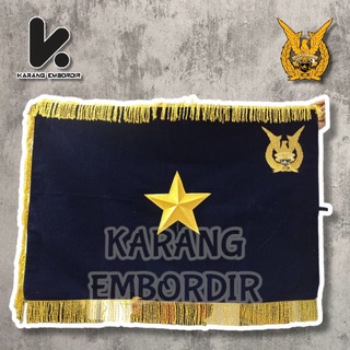 Jual BENDERA PATAKA BORDIR CUSTOM JENDERAL BINTANG TNI & POLRI | Shopee ...