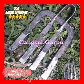 Jual Cangkul Garpu Asli Baja Untuk Tani Ukuran Besar Cangkul Garpu Baja ...