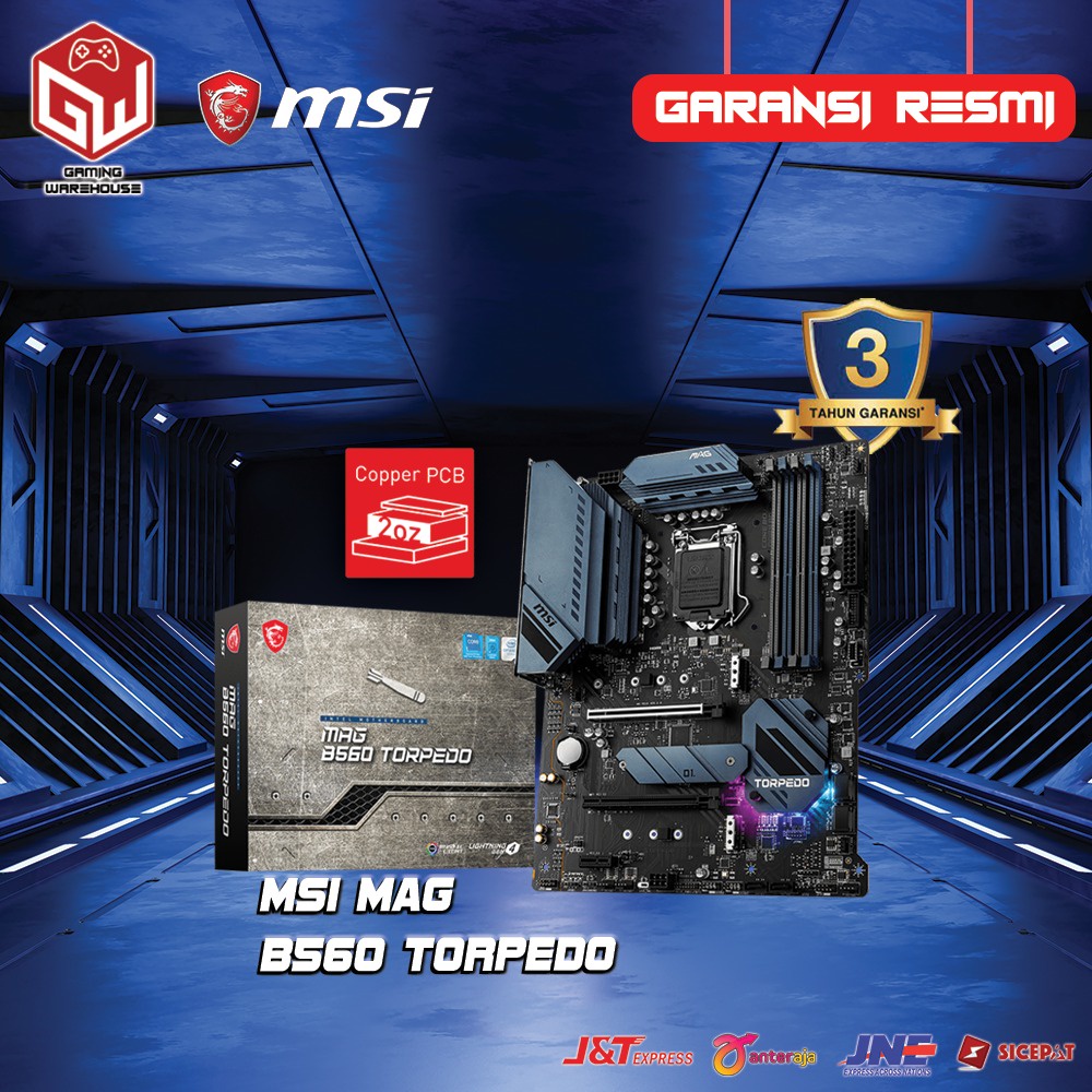 Jual Motherboard MSI MAG B560 Torpedo (Intel LGA 1200, B560, DDR4 ...