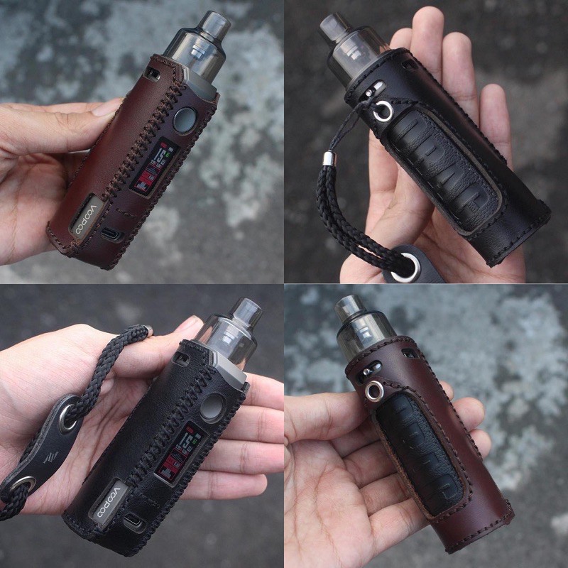 Jual Drag x / S Leather sleeve & holder / Casing Vape / Kulit Vape ...