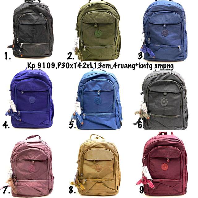 Jual Tas Ransel Laptop Kipling Ukuran Besar Indonesia|Shopee Indonesia