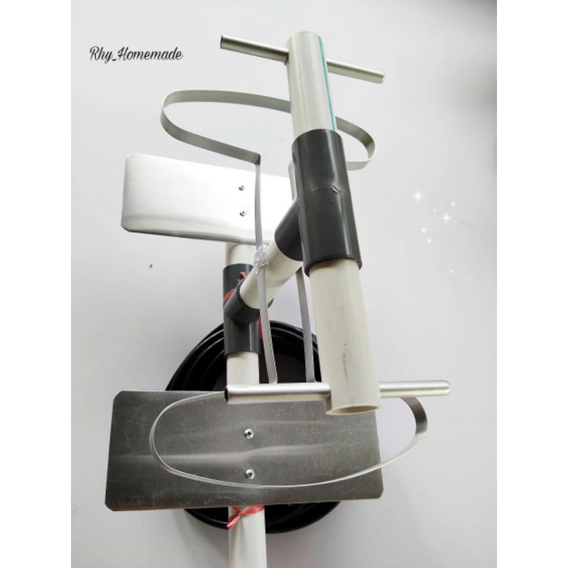 Jual antena TV pvc putih + kabel 10&15mtr bisa untuk siaran digital ...