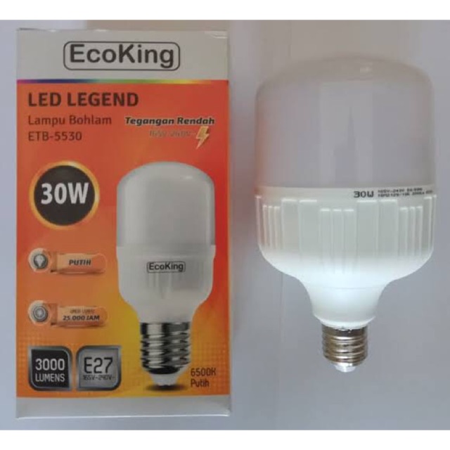 Jual Lampu led ecoking 30 watt | Shopee Indonesia