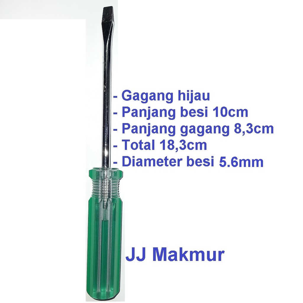 Jual Obeng Kecil Sedang min - Screw Driver minus ada magnet bermagnet ...