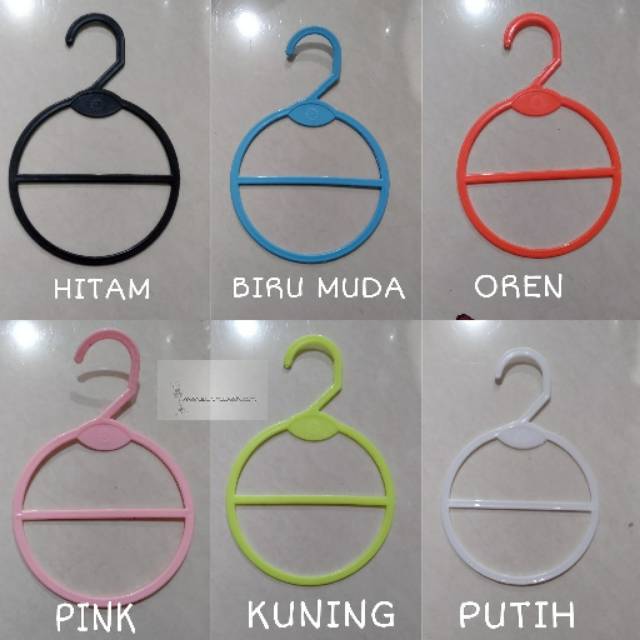 Jual Hanger Jilbab Hijab Kerudung Bulat Oval - 12 Pcs | Shopee Indonesia