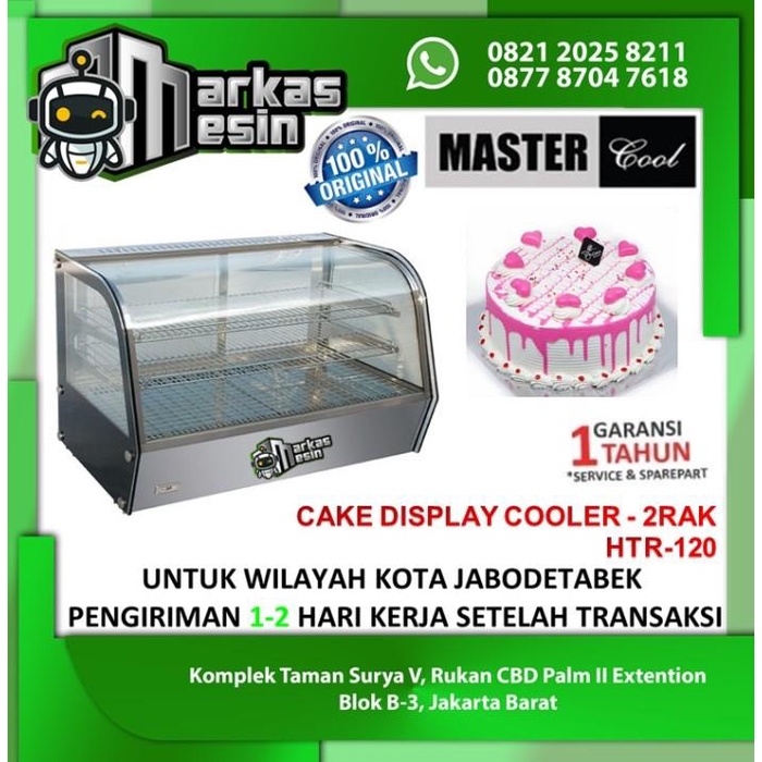 Jual Showcase Cake - Showcase Cooler Display Top Htr 120 Mastercool ...