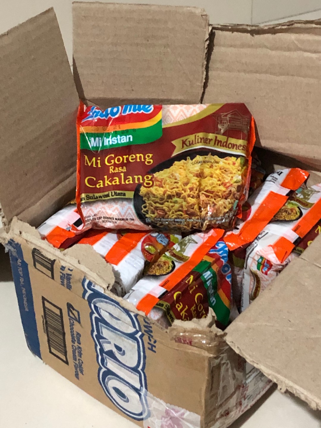 Indomie Cakalang Goreng Kuah Khas Manado Oleh Oleh Mie Mi Instant ...