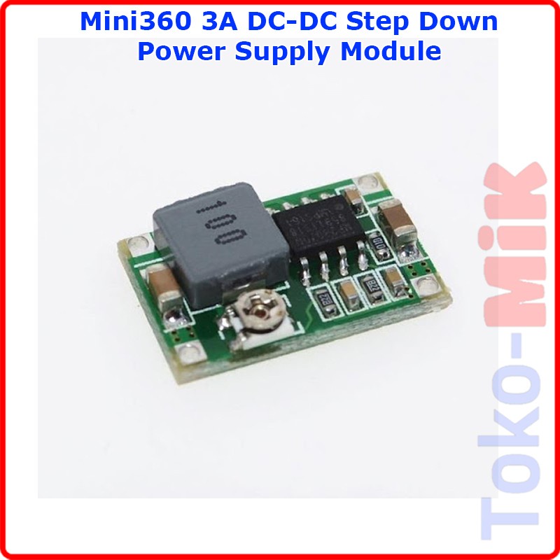 Jual Mini360 Mini 360 3A DC-DC Step Down Adjustable Power Supply Module ...