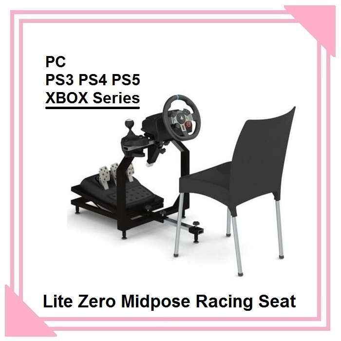 Jual Lite Midpose Kursi Racing Simulator Stand Gaming Balap Stir Setir ...