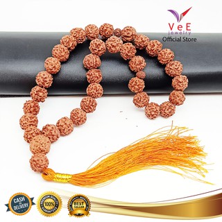 Jual Tasbih Biji Buah Genitri Jenitri 33 Butir- VeE Kalung Terapi ...