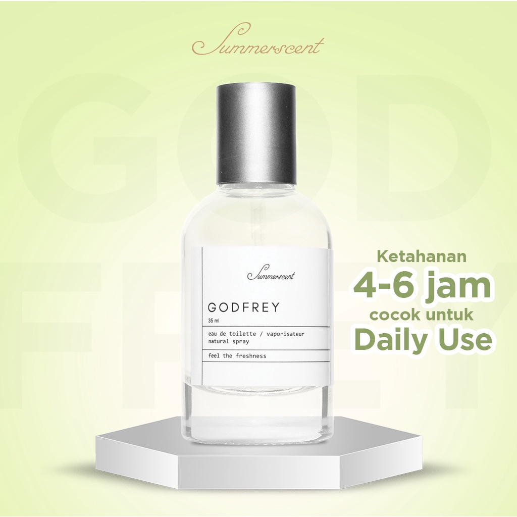 Jual Parfum Summerscent Godfrey BPOM 35ml Parfum EDT Wanita Natural ...