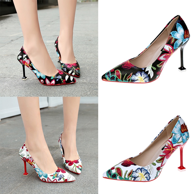 Jual [LSB] LS766 - Heels Import Cantik 9cm - Heels Simple - Sepatu ...