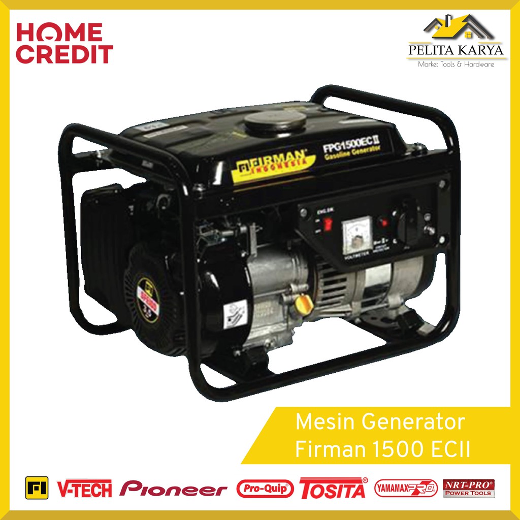 Jual Mesin Generator Firman FPG 1500 ECII Black Series | Shopee Indonesia