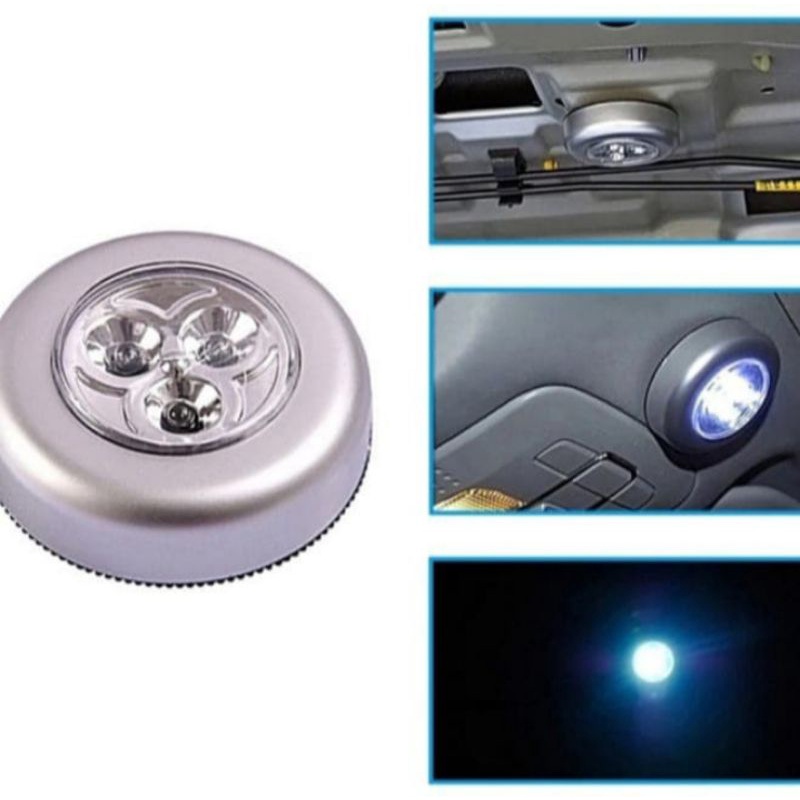 Jual LAMPU TEMPEL 3 LED LAMPU LEMARI | Shopee Indonesia