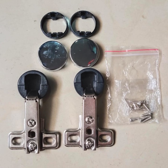 Jual Engsel Kaca Engsel Sendok Kaca Slow Motion Ensel Pintu Lemari ...