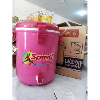 Jual Lago Drink Jar 20Liter D-33 LION STAR Termos Air/ Tempat Minuman ...