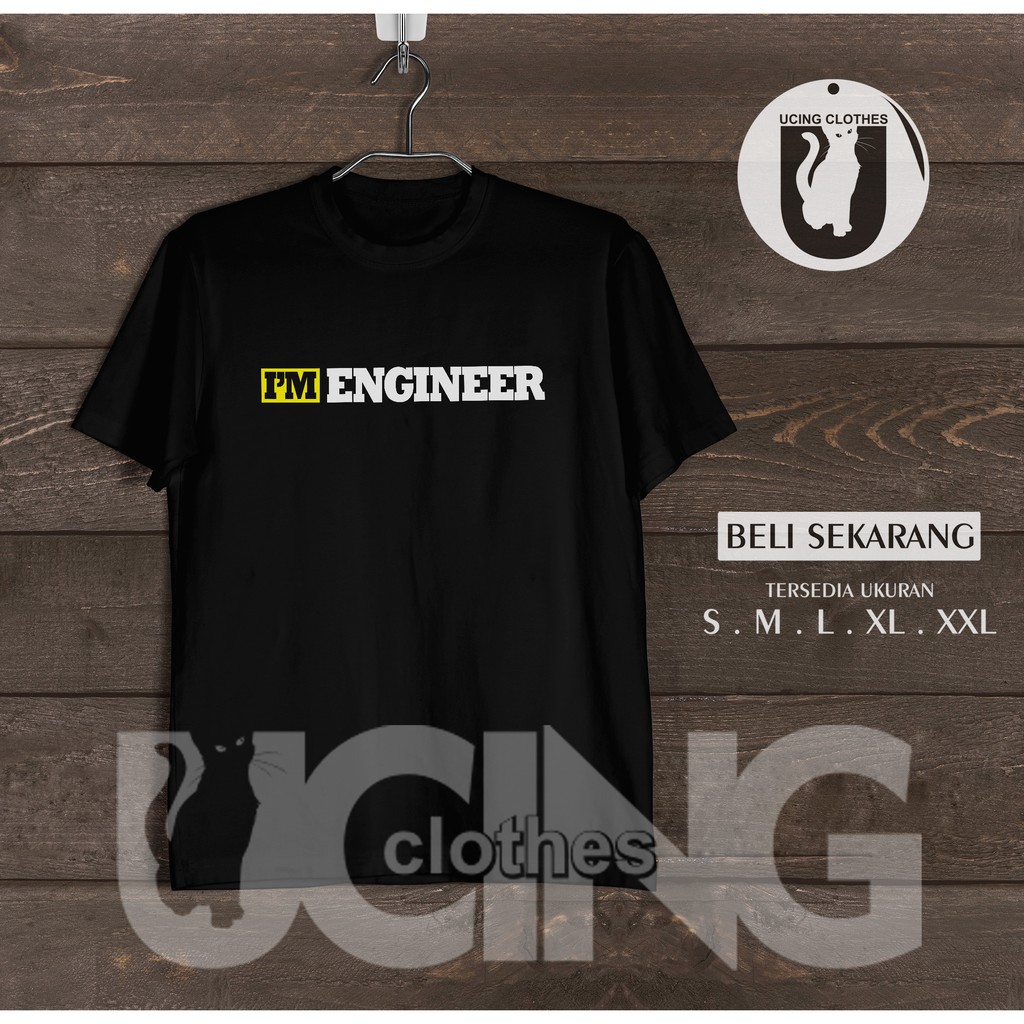 Kaos Baju Im Engineer 2 Kaos Distro | Shopee Indonesia