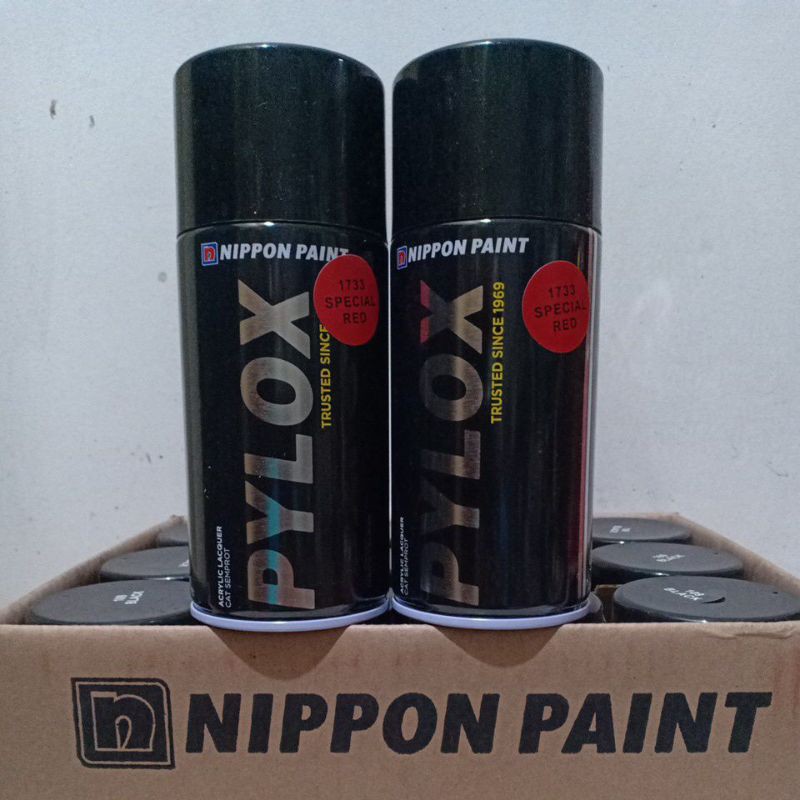 Jual cat semprot Pylox 1733 special red 300cc | Shopee Indonesia