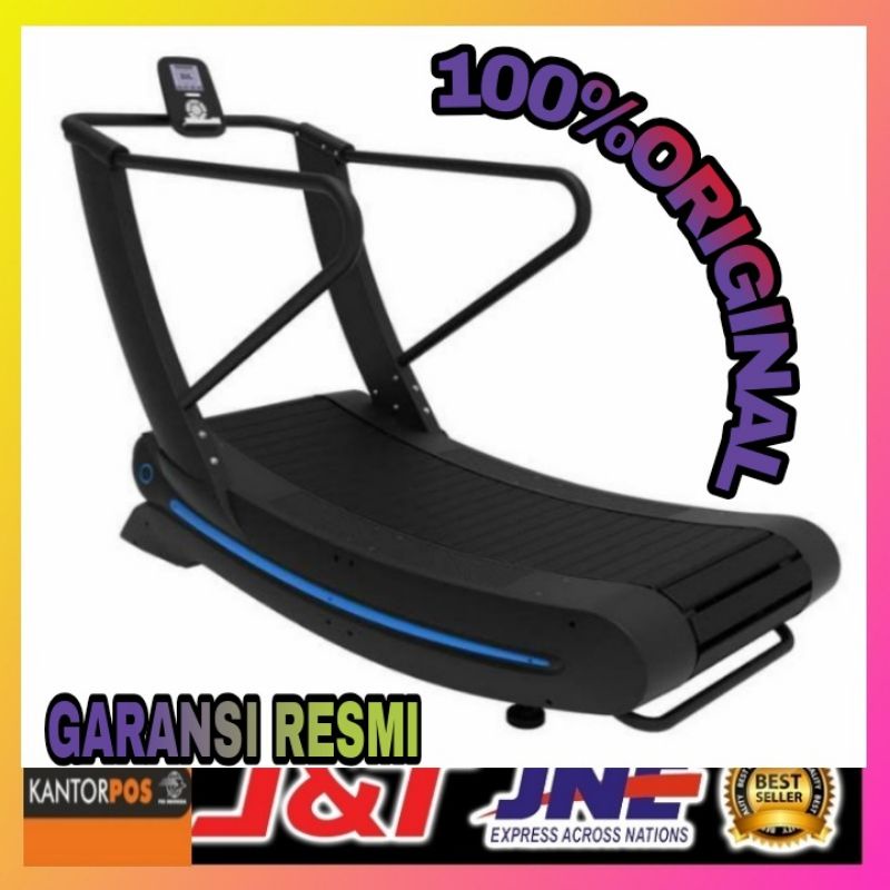 Jual alat fitness treadmill manual curve(original)treadmil manual curve ...