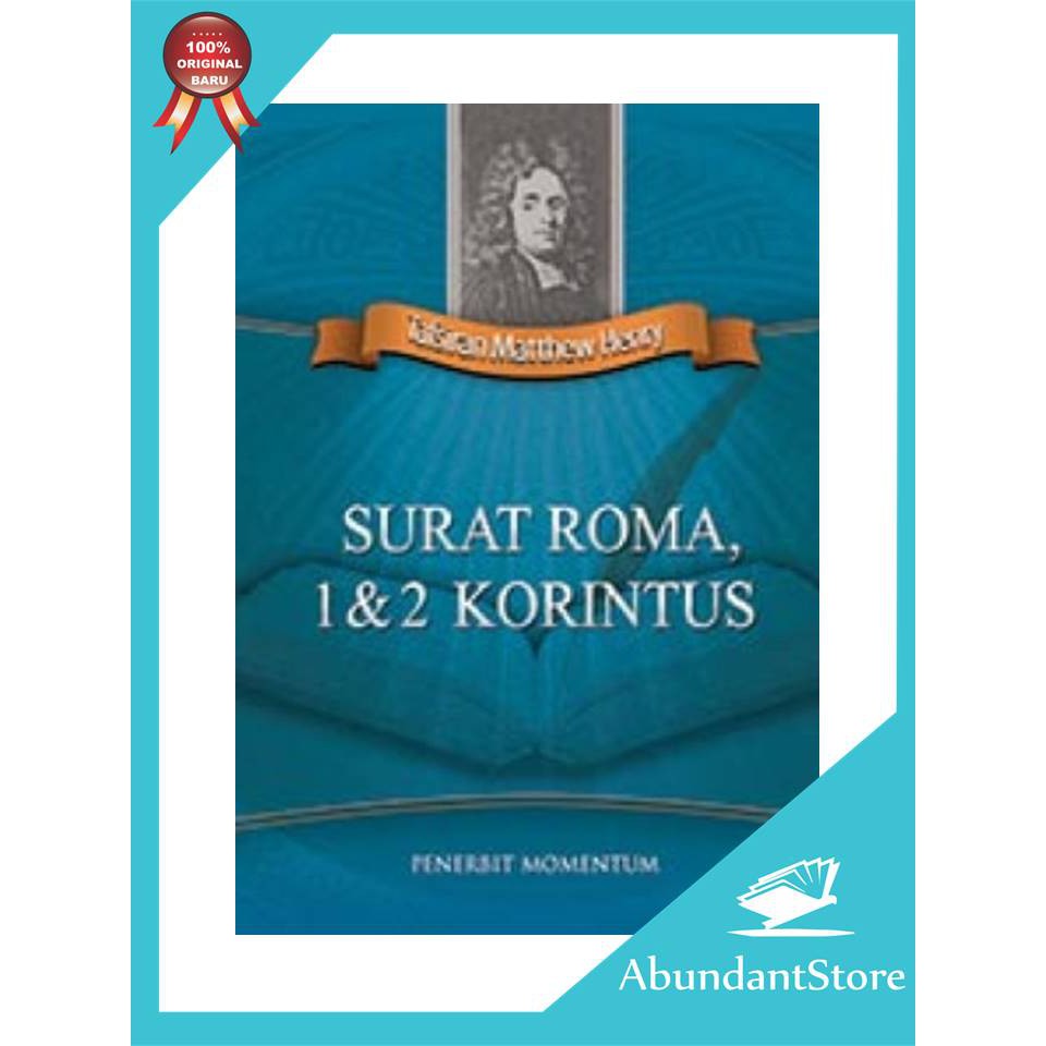 Jual Buku Tafsiran Matthew Henry - Surat Roma, 1&2 Korintus | Shopee ...