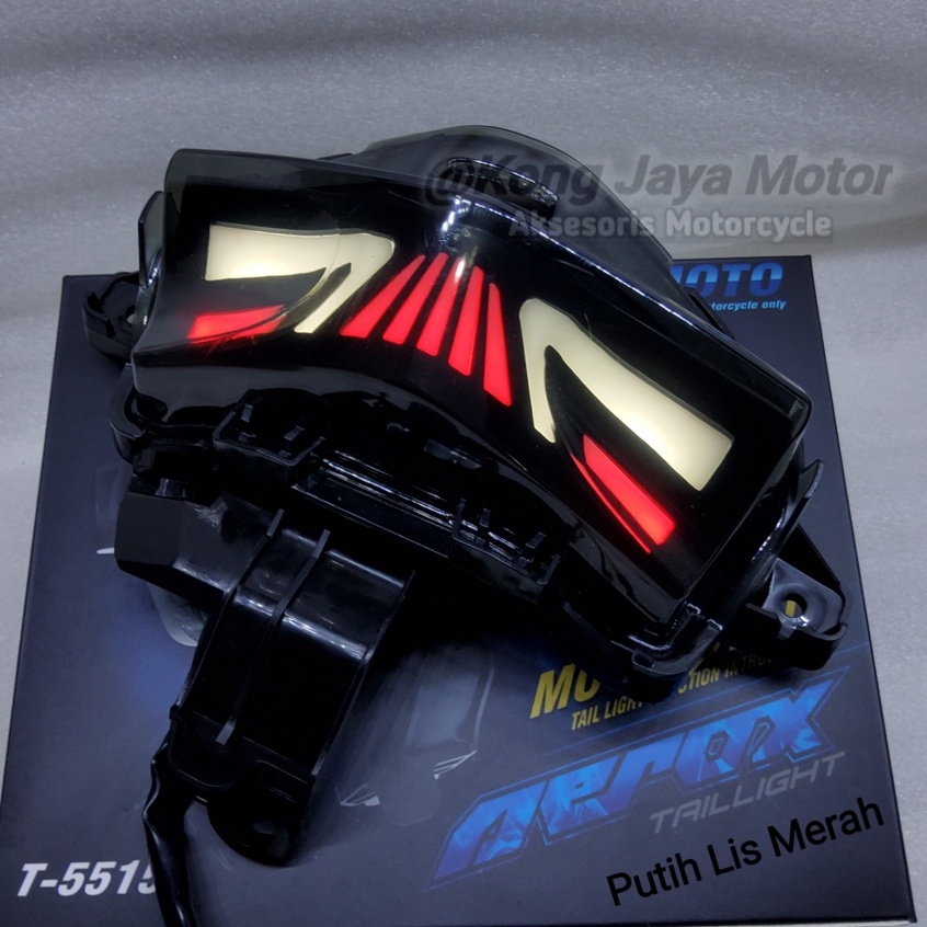 Jual Lampu Belakang Rem Stop Led Sein Sen Yamaha Aerox Old | Shopee ...