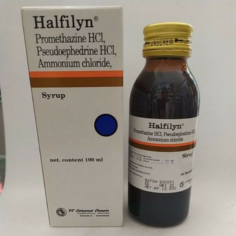 Jual HALFILYN SYR 100 ML | Shopee Indonesia