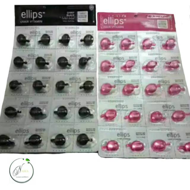 Jual (TERMURAH) ELLIPS blister Pro Keratin isi 20 kapsul 100% Original ...