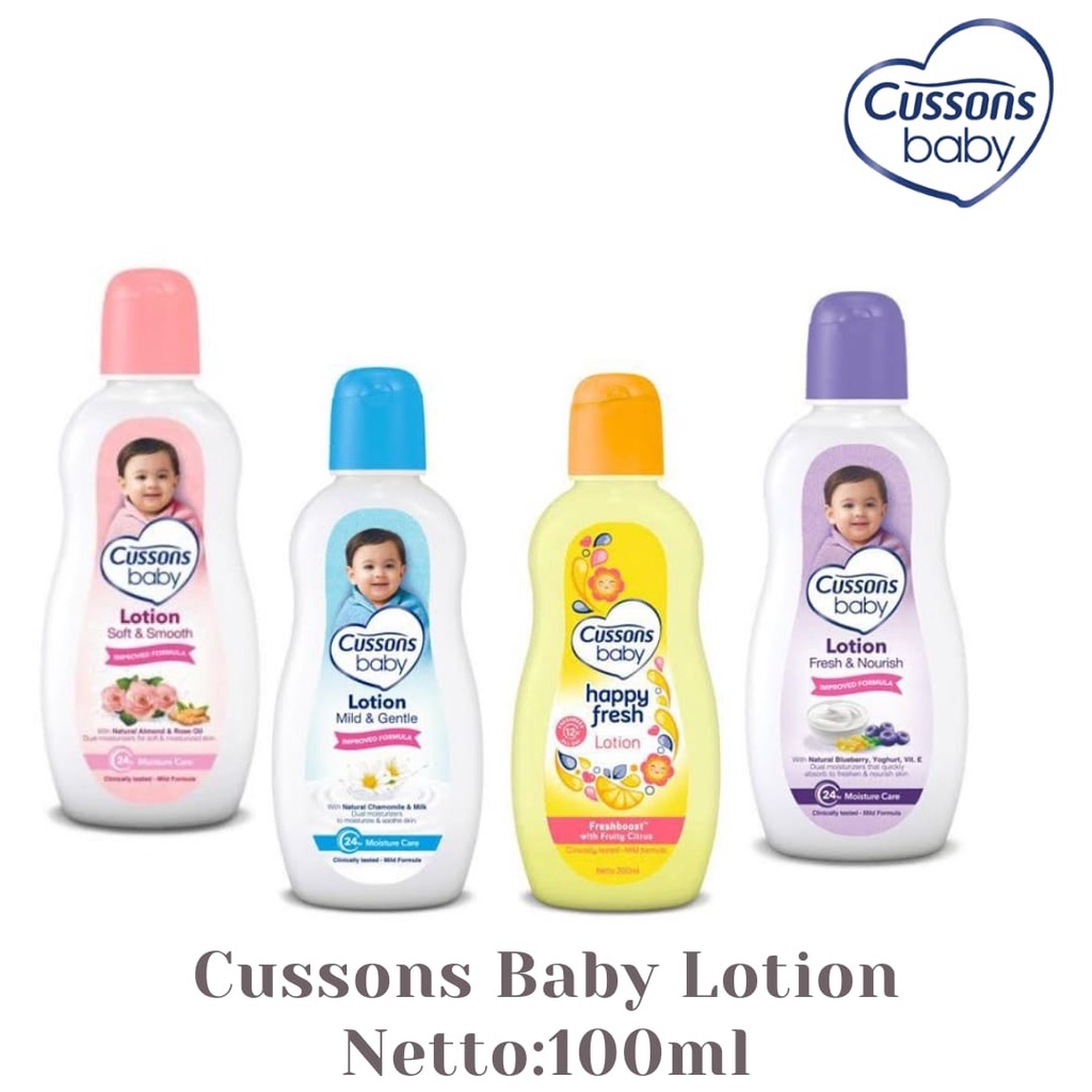 Jual Cussons Baby Body Lotion 100ml / Cussons Baby Lotion / Body Lotion ...