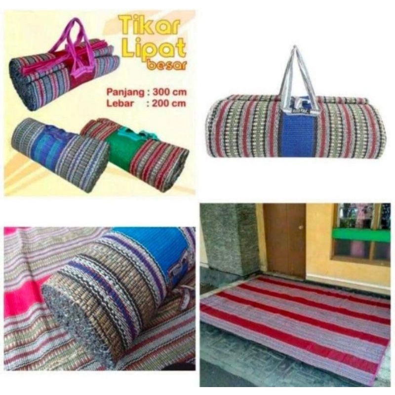 Jual (1.9kg) Tikar Hajatan / Tikar Tahlil sekitar 2 x 3 meter / Tikar ...