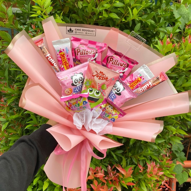 Jual Snack bouquet/buket snack/ buket wisuda/ hadiah wisuda/ kado ...