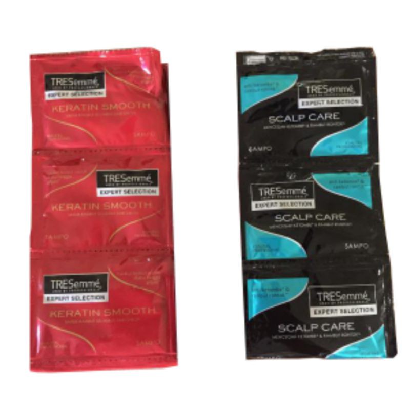 Jual Tresemme Shampoo Sachet 12 x 9ml | Shopee Indonesia