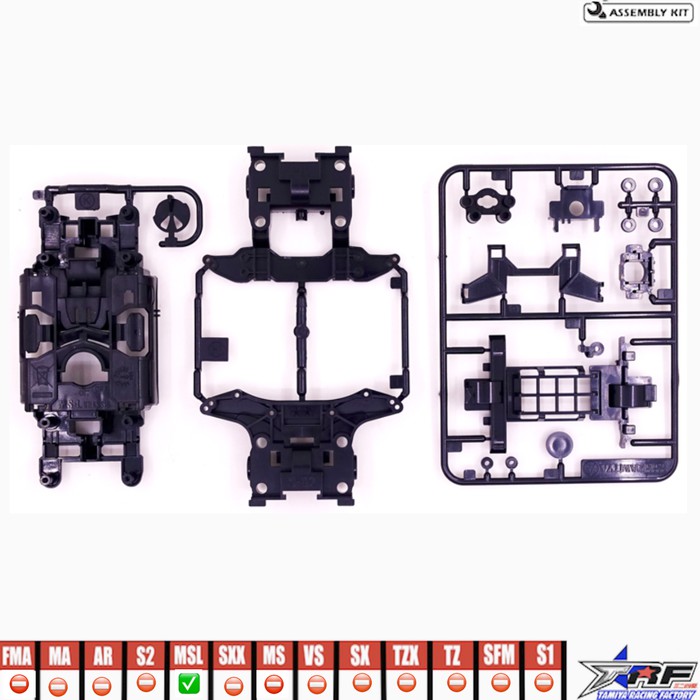 Jual TAMIYA MSL CHASSIS SET BLACK | Shopee Indonesia