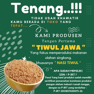 Jual Tiwul Instant Original Kualitas Premium 3 Tekstur Warna Kemasan ...