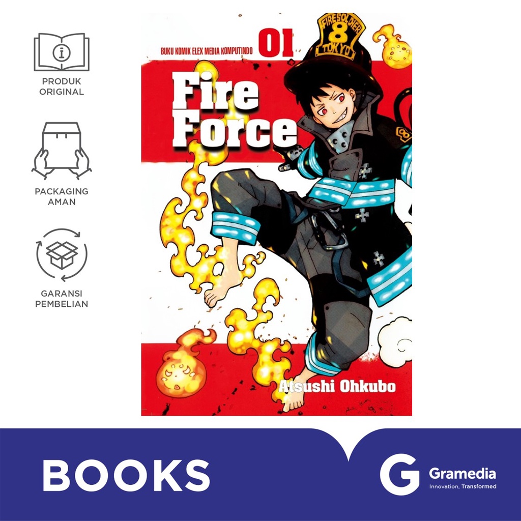 Jual Fire Force 01 (Atsushi Ohkubo) | Shopee Indonesia