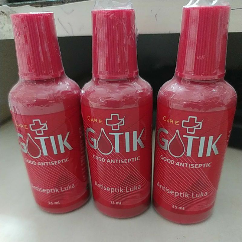 Jual Gotik Antiseptik 25ml Obat Merah Besar Jumbo obat luka | Shopee ...
