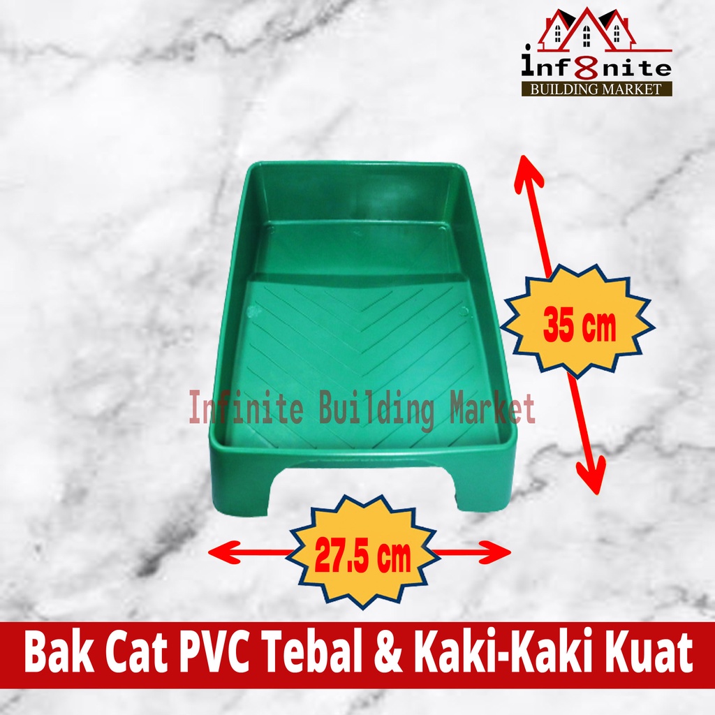 Jual Bak Cat Tembok Bahan Tebal Baki Cat Plastik Tatakan Cat Bak Cat ...